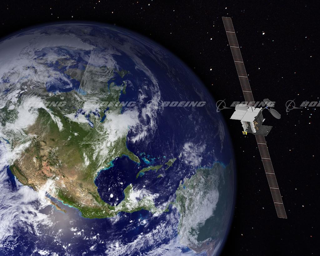 Boeing Images - Boeing 702HP in Orbit