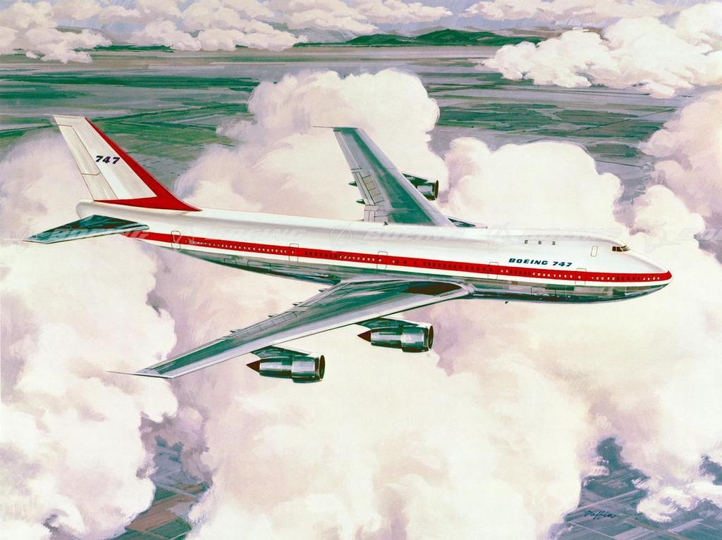 Boeing Images - 747-100 in Flight