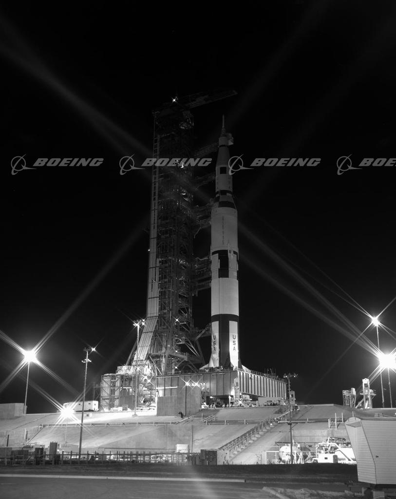 Saturn V Night Launch
