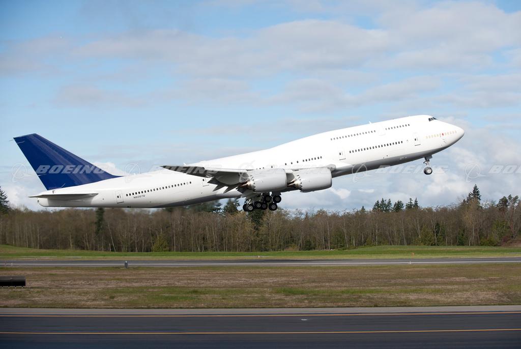 Boeing Images - first flight of Second Boeing 747-8 Intercontinental^ RC021