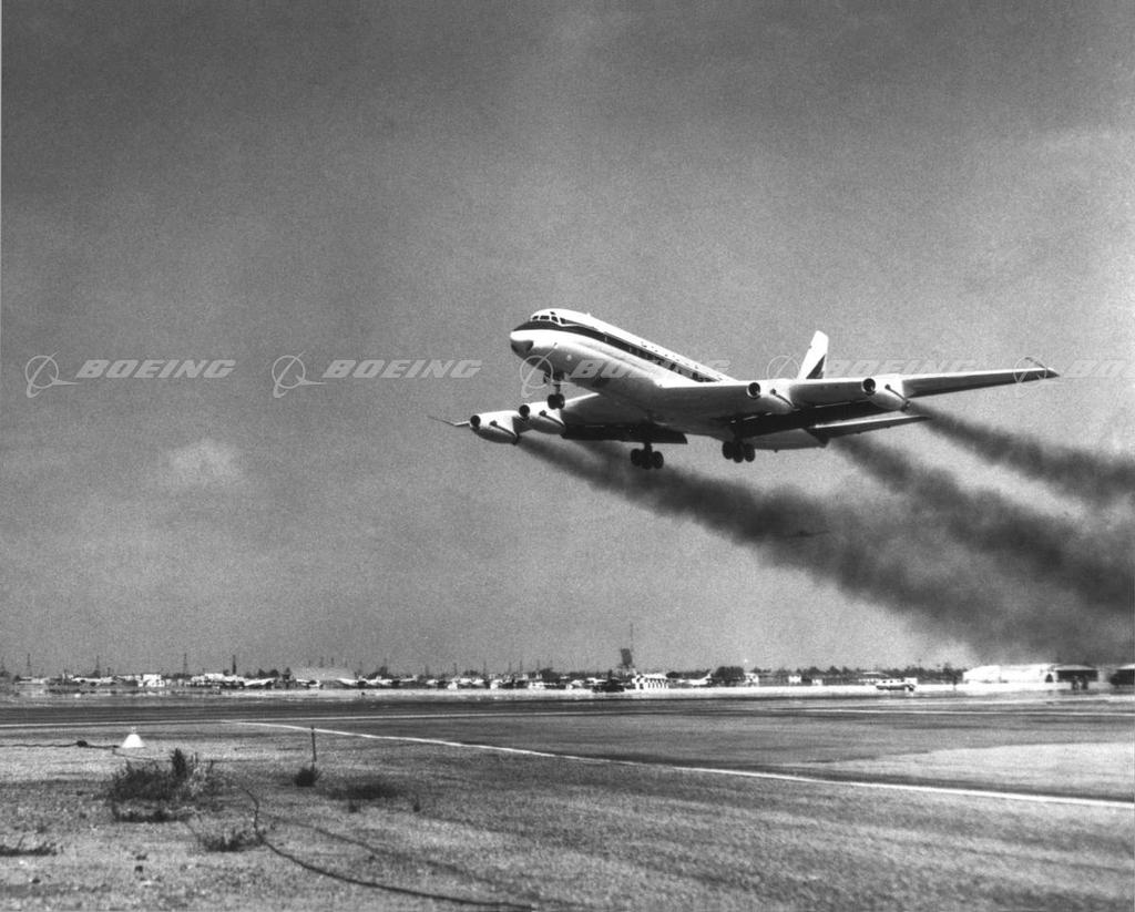 Boeing Images - DC-8 Takeoff