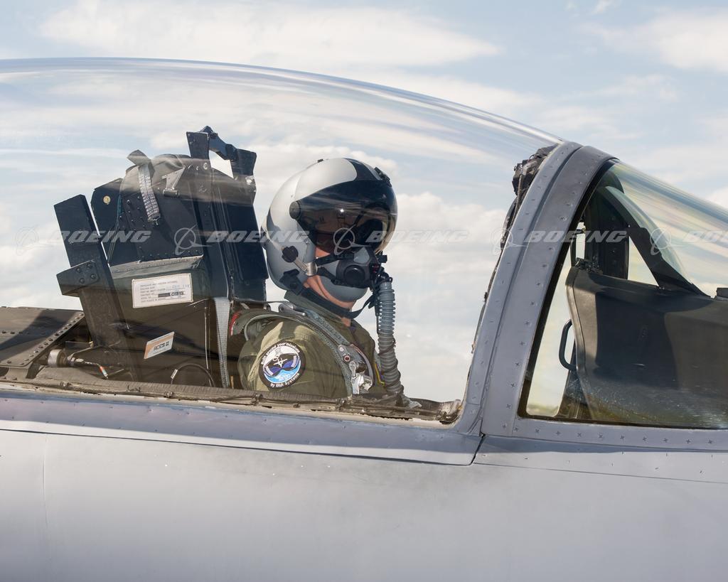 Boeing Images - F-15 Silent Eagle Pilot Wearing JHMCS