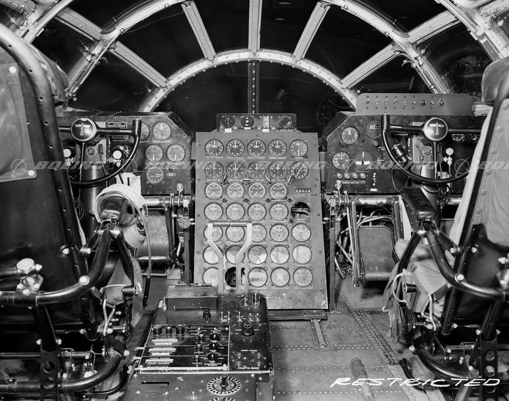 Boeing Images - XB-29 Flightdeck