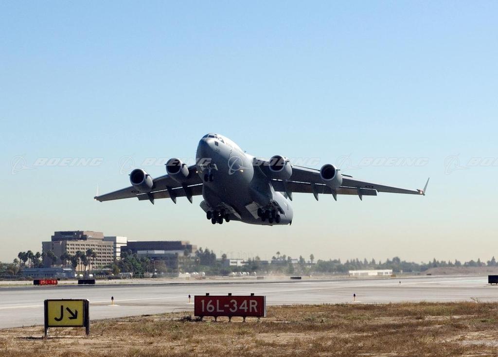 Boeing Images - First Boeing C-17 for Royal Australian Air Force Takes ...