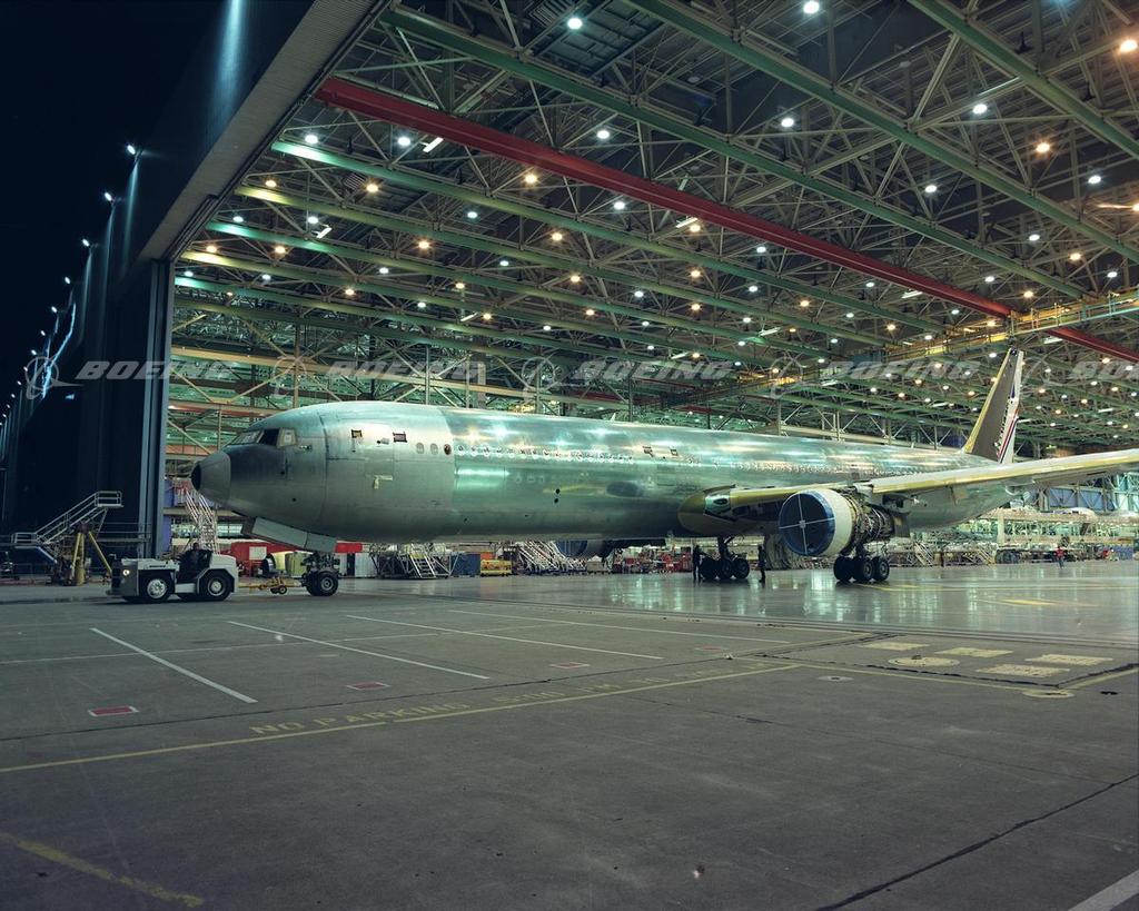 Boeing Images - 767-400ER Factory Rollout