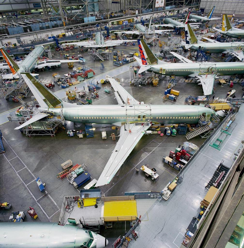 Boeing Images - Boeing Business Jet Manufacturing