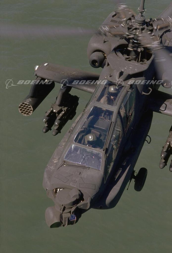 Boeing Images - AH-64A Apache in Flight