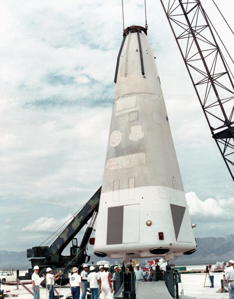 Boeing Images - Delta Clipper Prepared for Test Flight