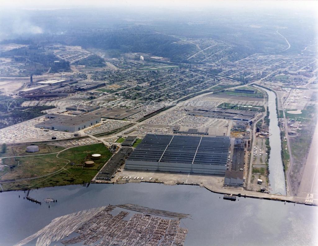 Boeing Images - Boeing Renton Plant, circa 1960