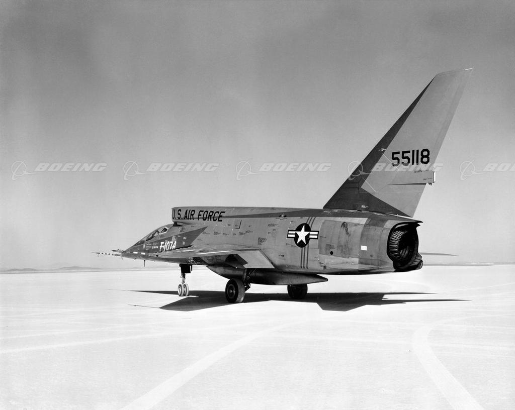 Boeing Images - YF-107A Fighter in the Ground