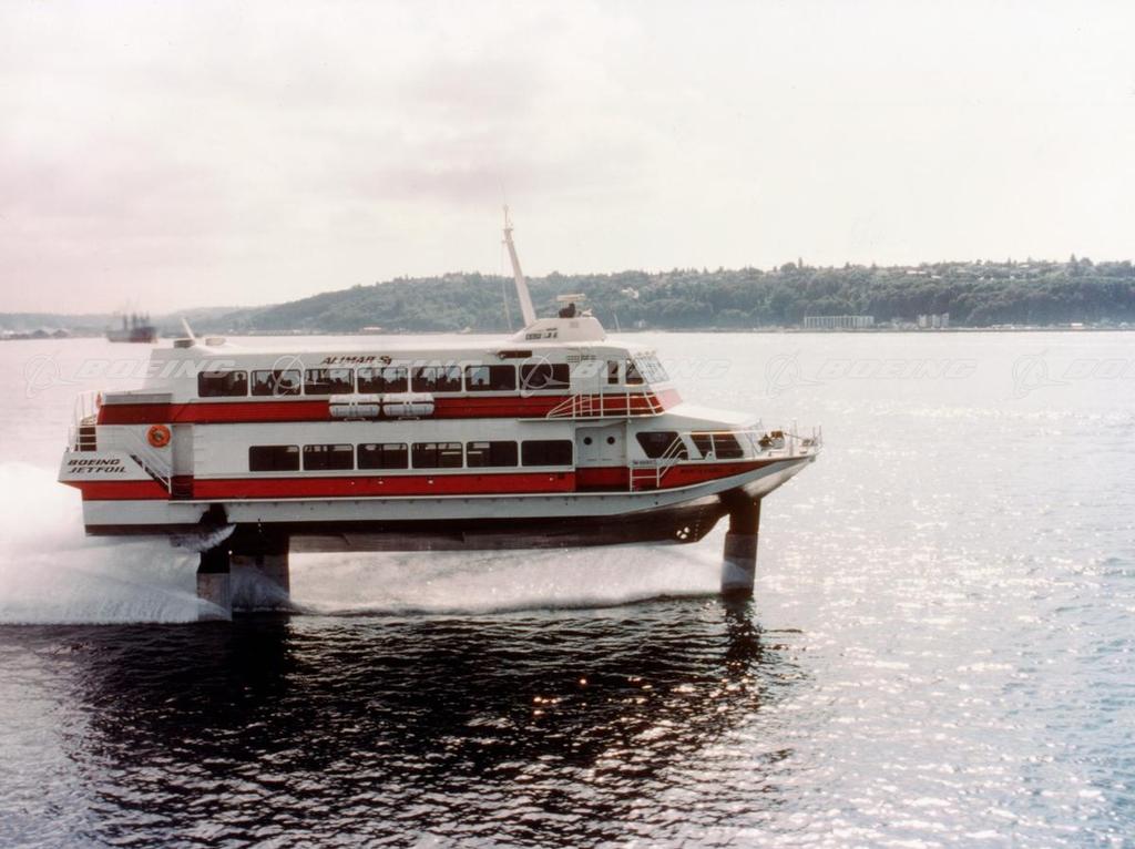 Boeing Images - Boeing Jetfoil Alimar SA on the Water