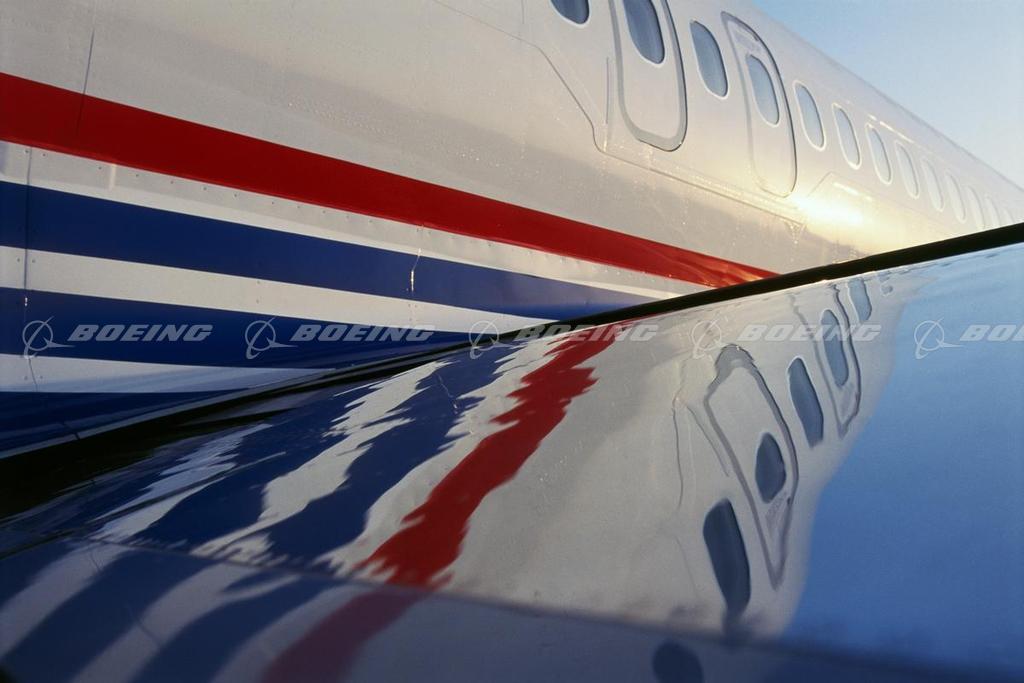 Boeing Images - 1981 BCA Livery on 717-200 Fuselage