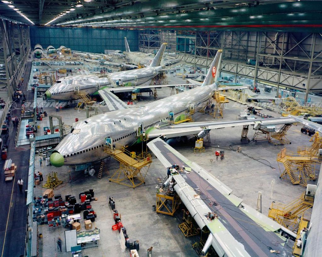 Boeing Images - 747-100 Manufacturing