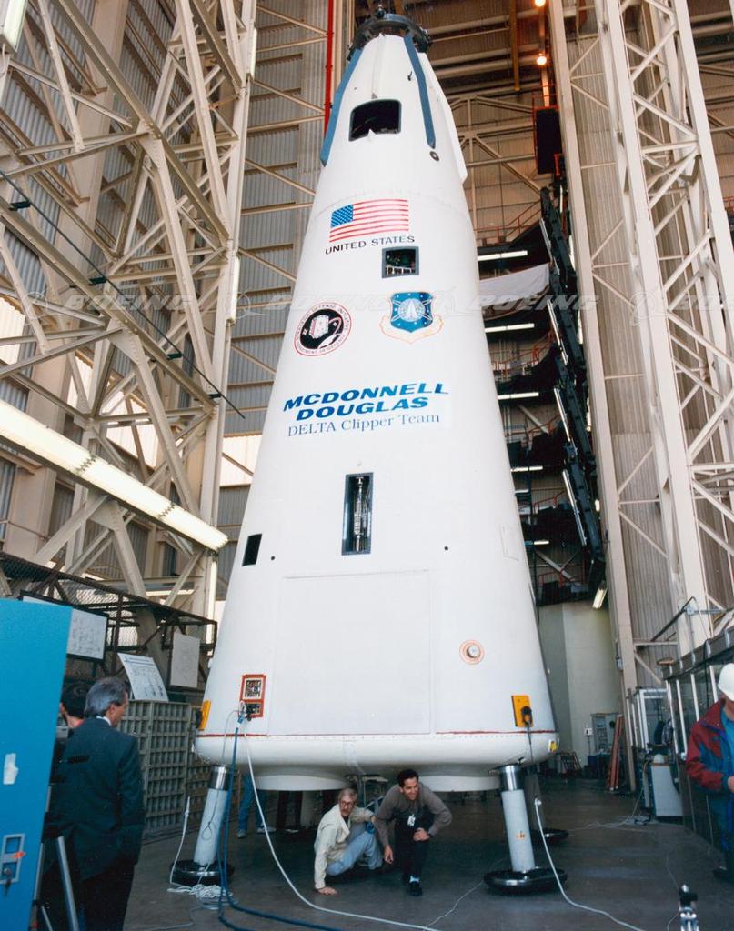 Boeing Images - Fully Assembled DC-X Delta Clipper