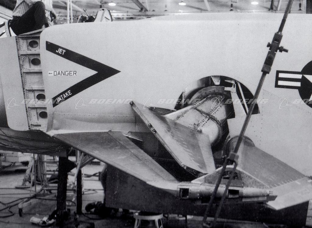 Boeing Images - Rockwell XFV-12A Thrust Augmented Wing