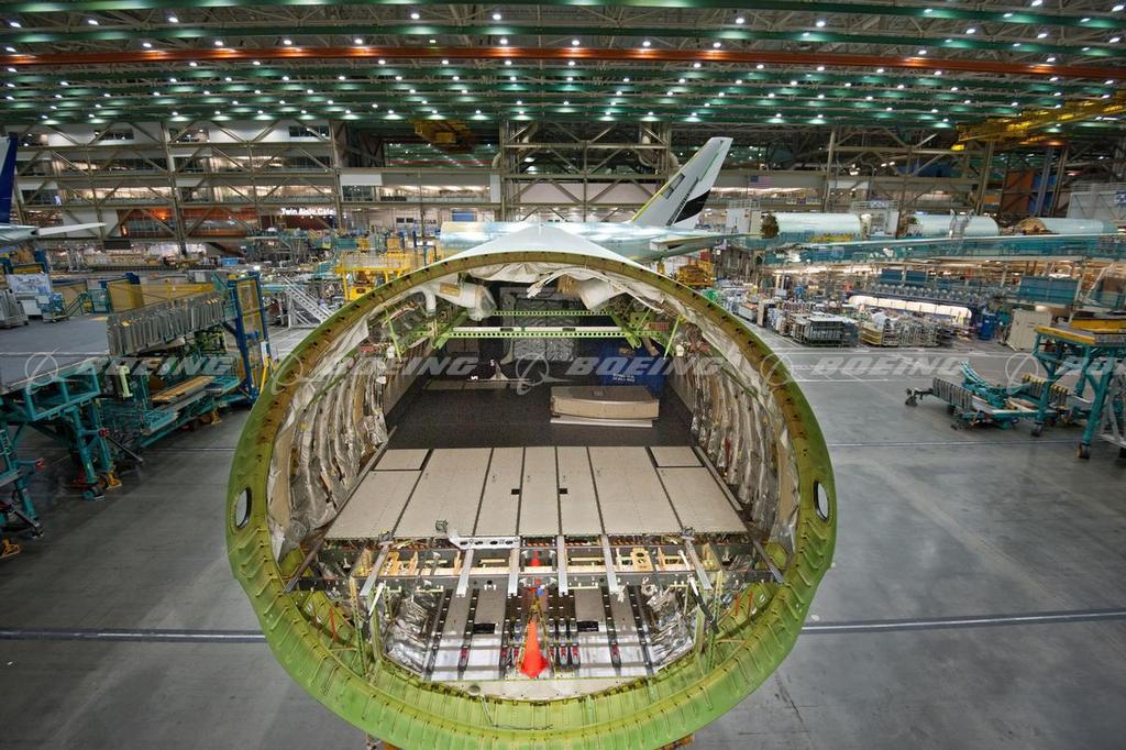 Boeing Images - 1,000th 777 Fuselage