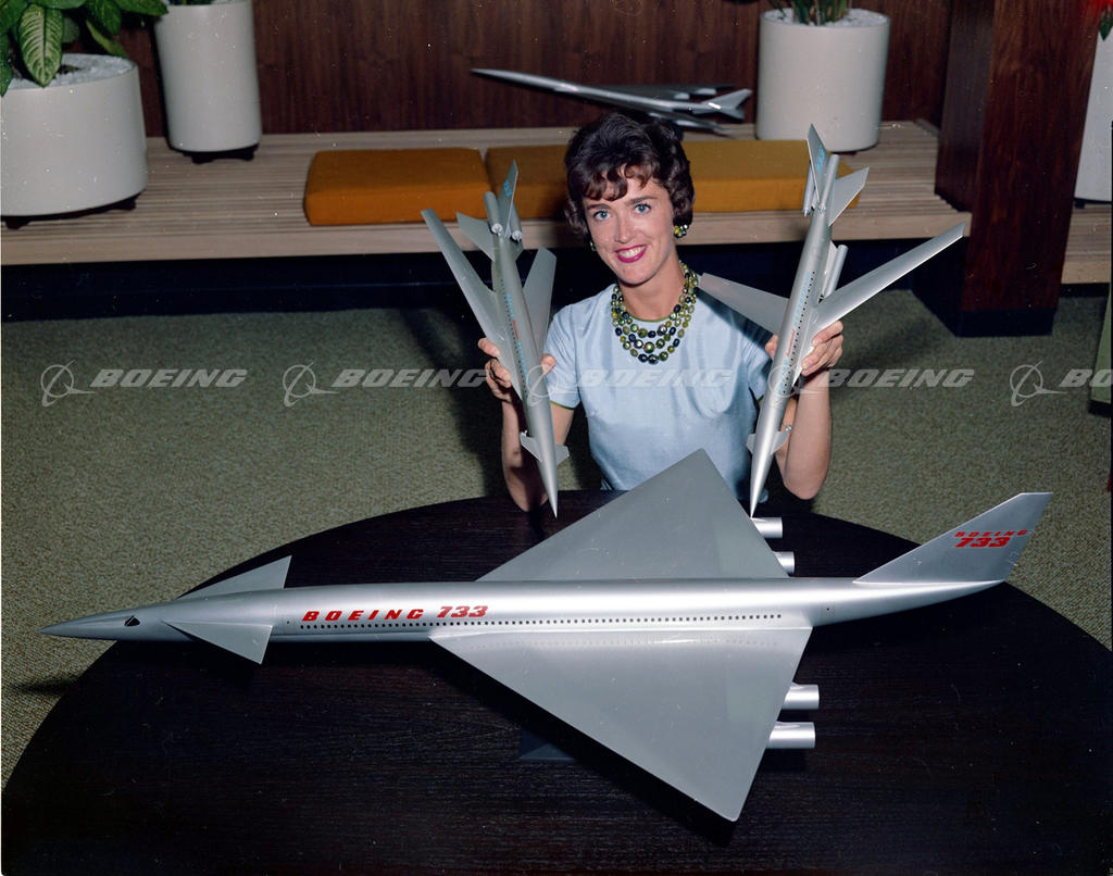 Boeing Images - Boeing Supersonic Transport Model 1963