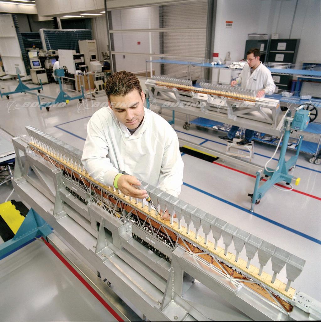 Boeing Images - Spaceway Phased-Array Downlink Antenna