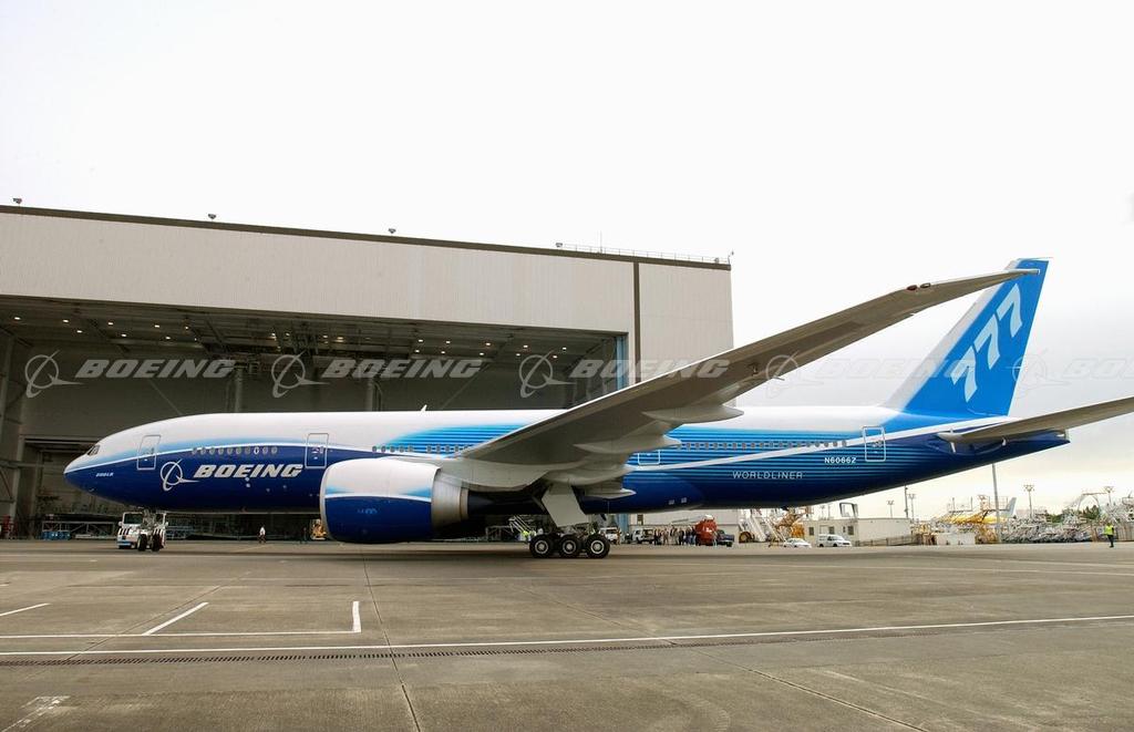 Boeing Images - 777-200LR Worldliner New Livery Rollout