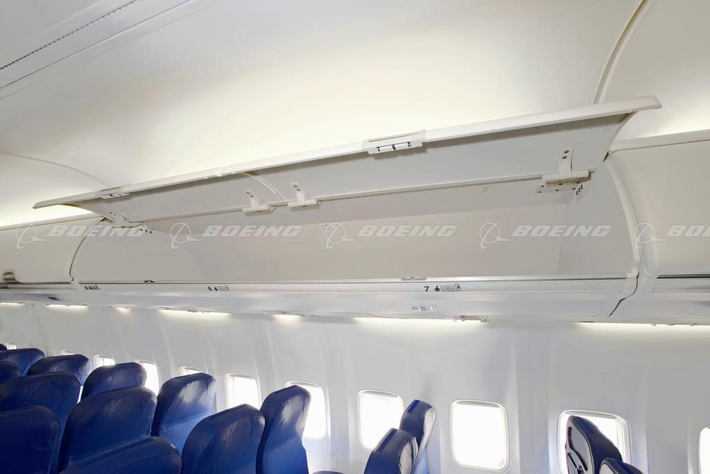 Boeing Images - 737-900ER Overhead Bin