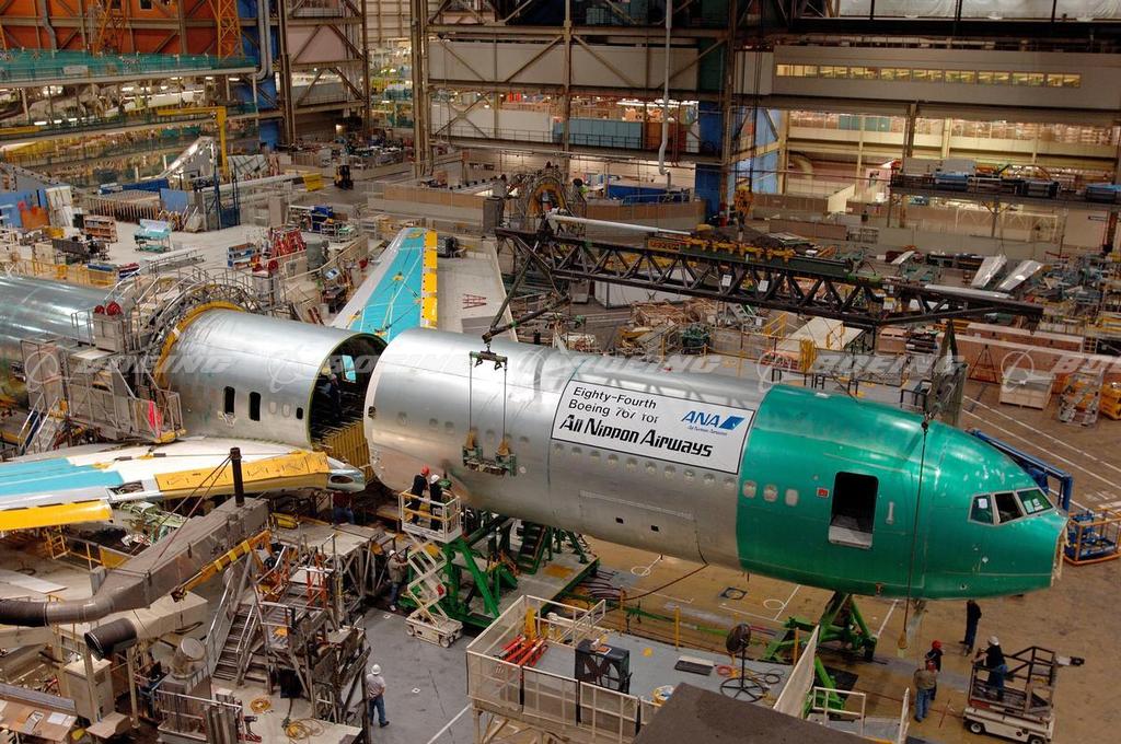 Boeing Images - Eighty-Fourth 767 Final Body Join