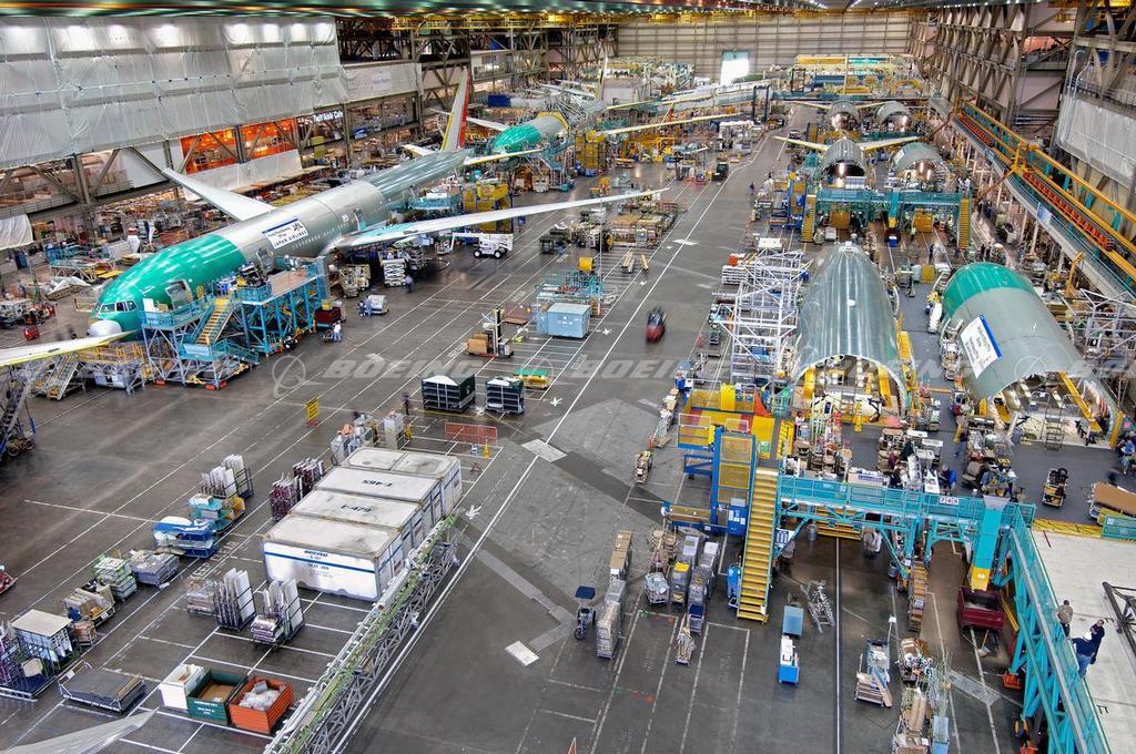 Boeing Images - 777 Factory Final Assembly