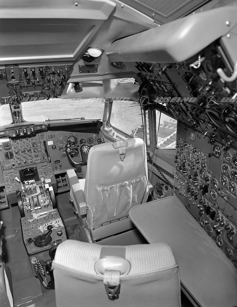 Boeing Images - 727 Flight Deck