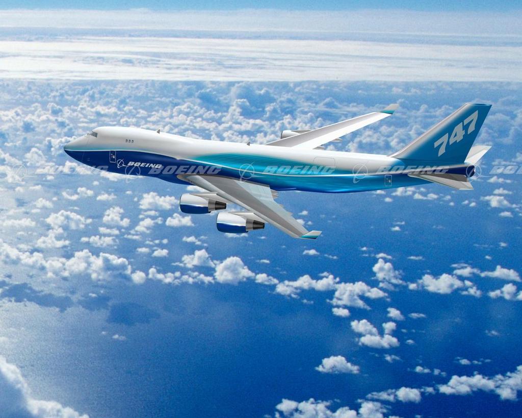 Boeing Images - 747-400ER Freighter in New Boeing Livery