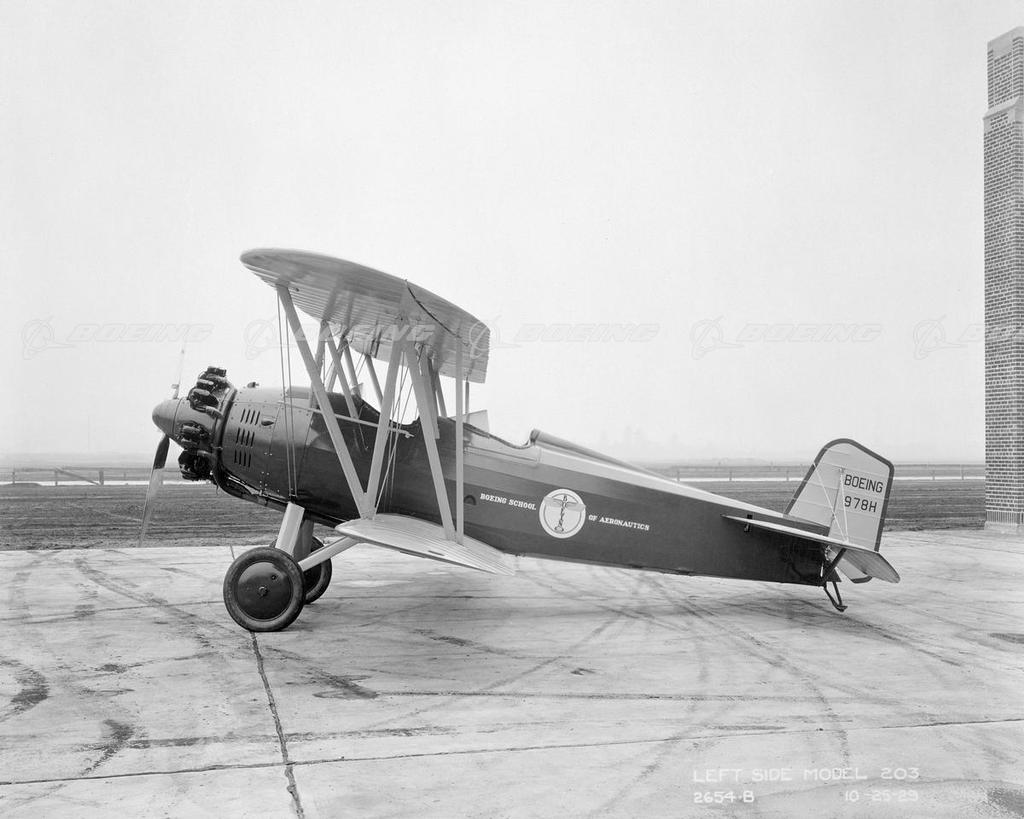 Boeing Images - Model 203 at Boeing School of Aeronautics