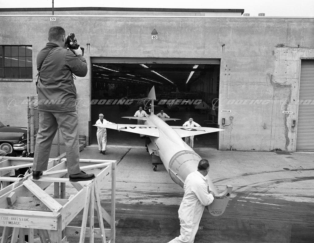 Boeing Images - Bomarc B Rollout