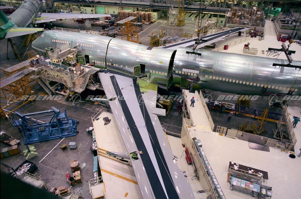 Boeing Images - 747-400 Final Assembly