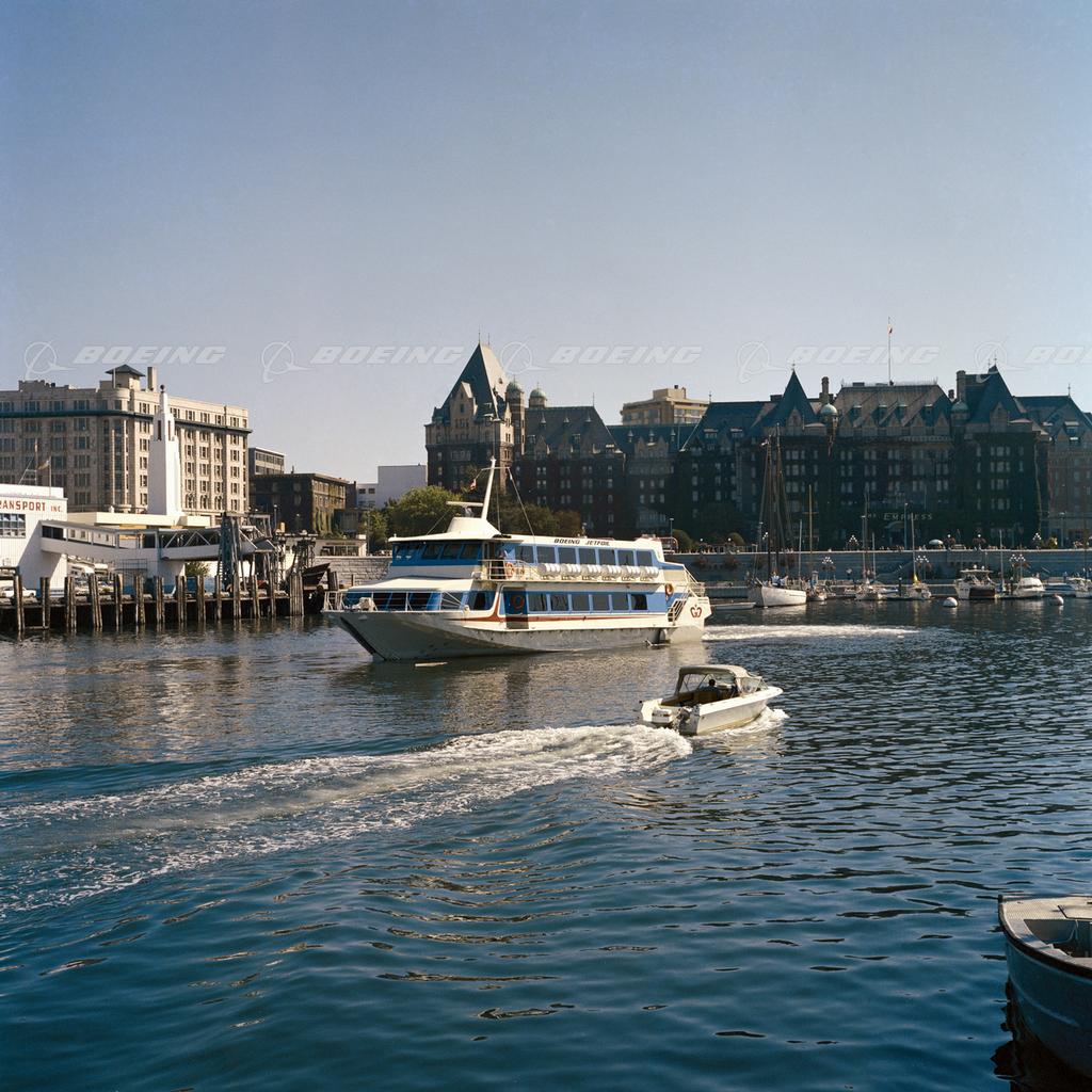Boeing Images - Boeing Hydrofoil "Flying Princess" in Victoria, BC