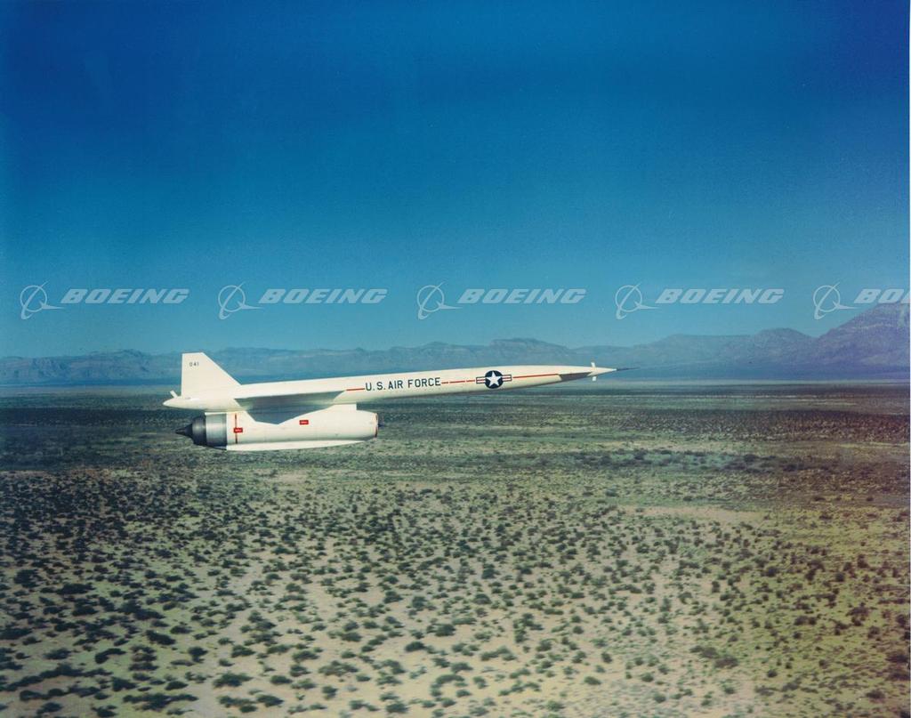 Boeing Images - North American GAM 77 Hounddog Missile in Flight