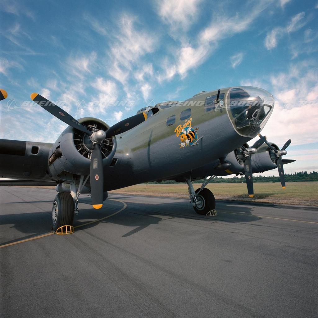 Boeing Images - B-17F Flying Fortress Restoration
