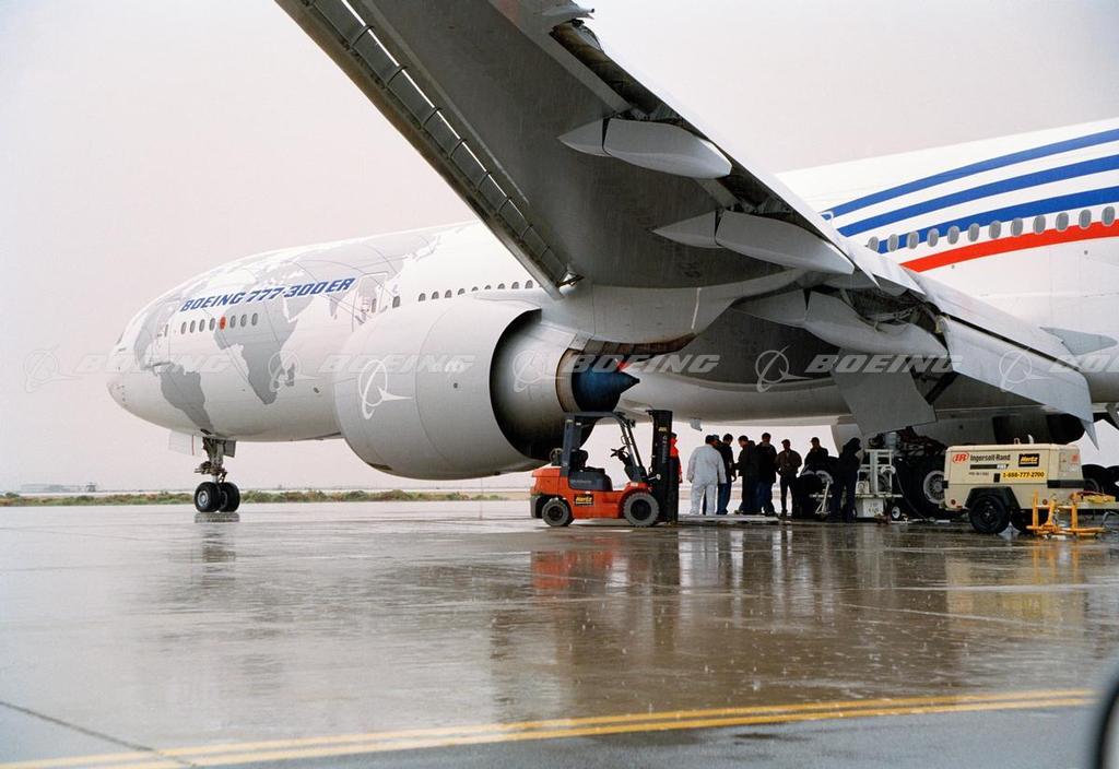 Boeing Images - 777-300ER Prepares for Flight Testing