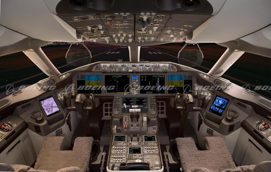 Boeing Images - 787 Flight Deck Simulator