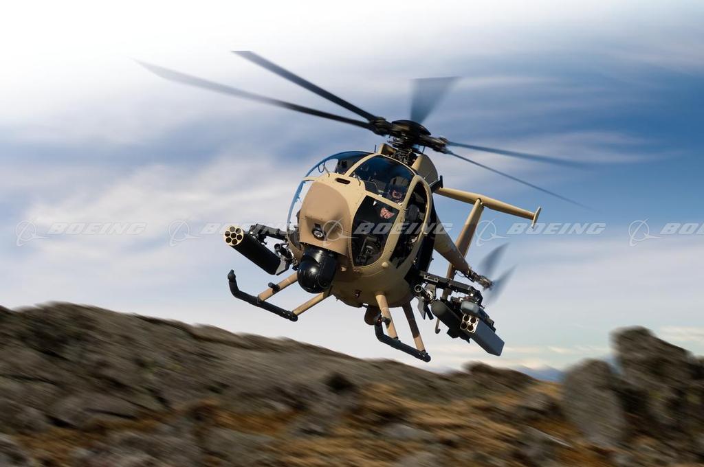 Boeing Images - Boeing AH-6I with Weapons and Sensors