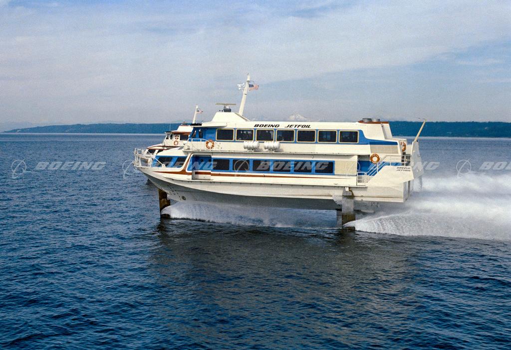 Boeing Images - Hydrofoil Pegasus Flying