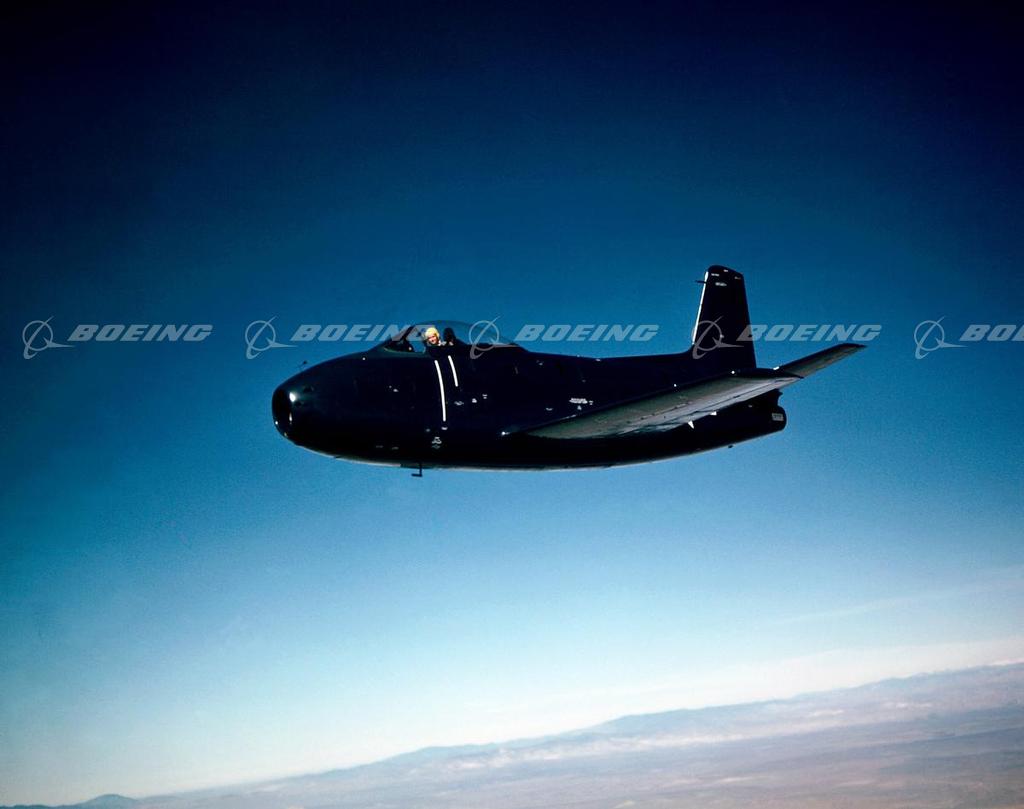 Boeing Images - FJ-1 Fury in Flight