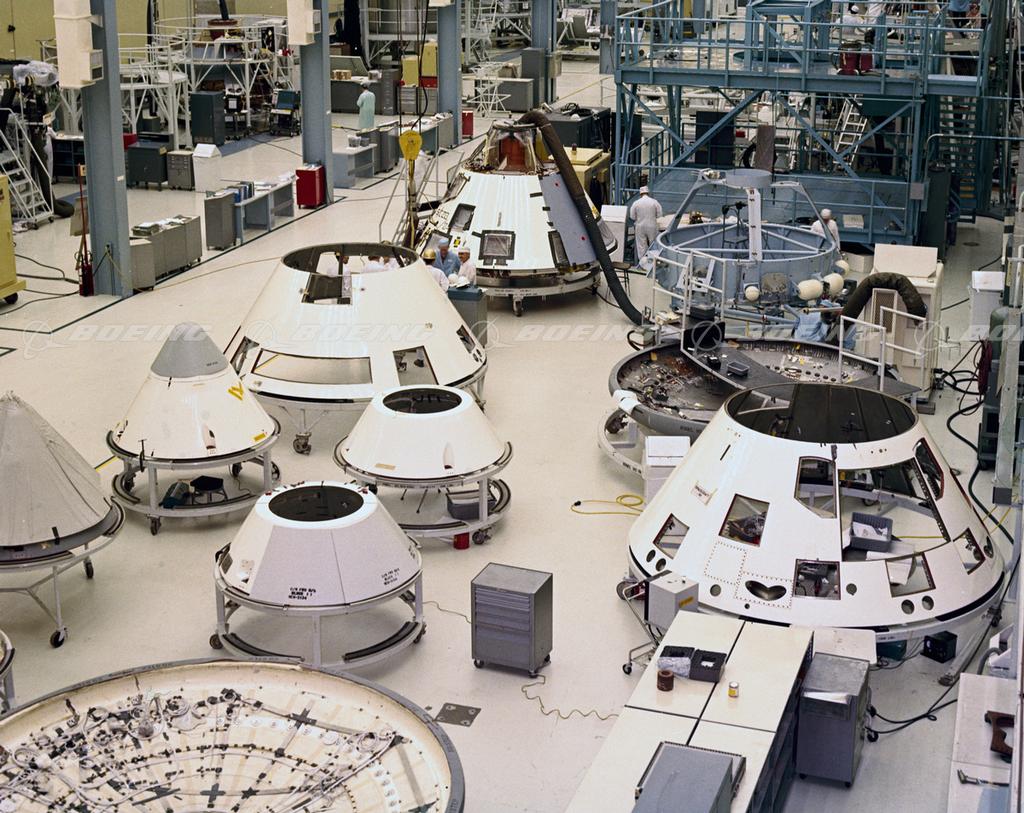 Boeing Images - Apollo Command Module Construction