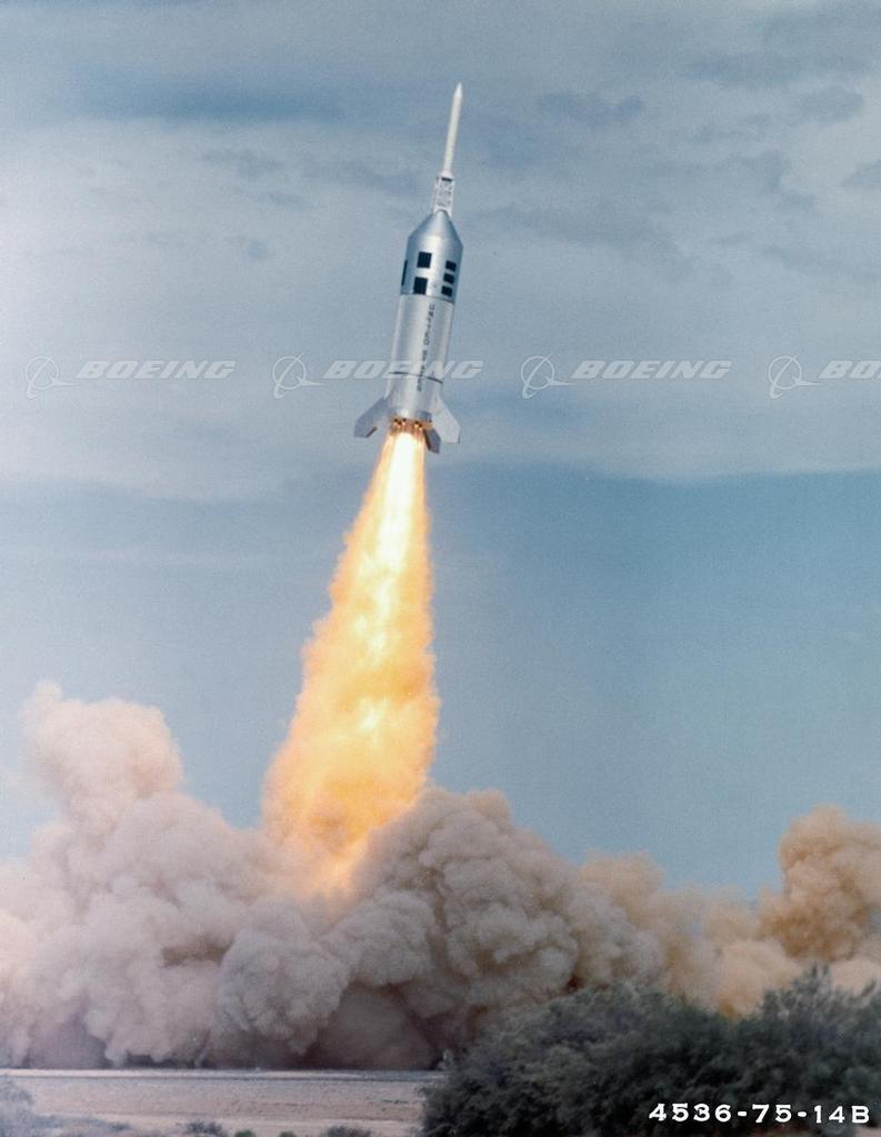 Boeing Images - Little Joe/Mercury Booster Rocket Launch