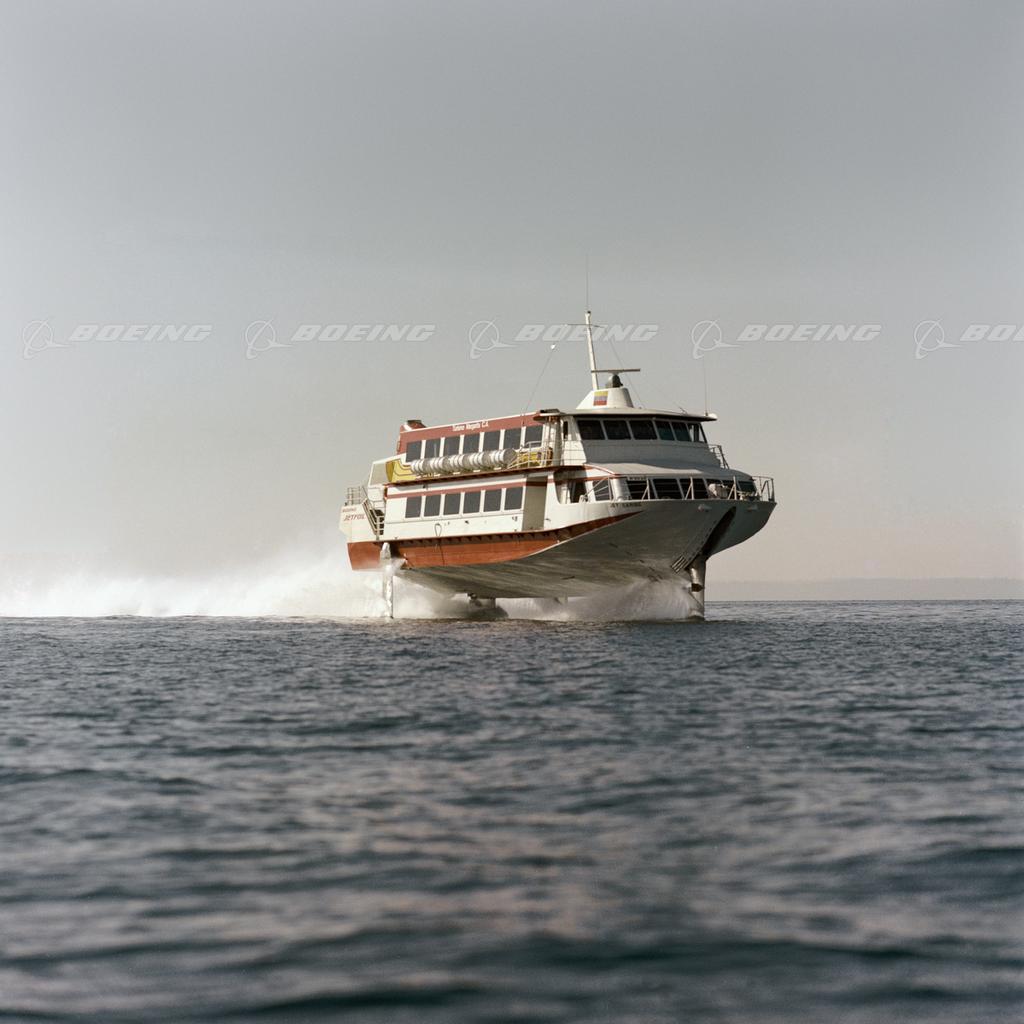 Boeing Images - Jetfoil, the Boeing Passenger Hydrofoil
