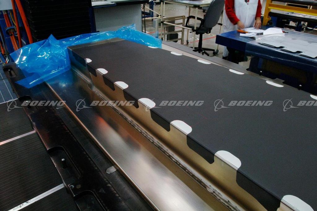 Boeing Images - Laser Projection System for Composite Manufacturing