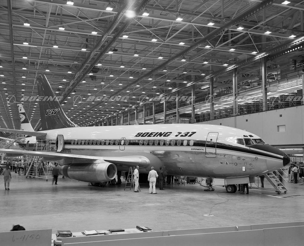 Boeing Images - First 737, a 737-100