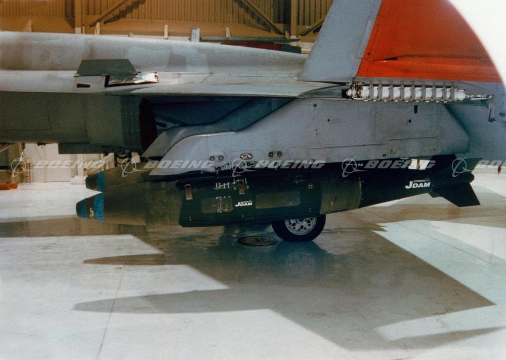 Boeing Images - Joint Direct Attack Munition (JDAM) Mounted on a ...