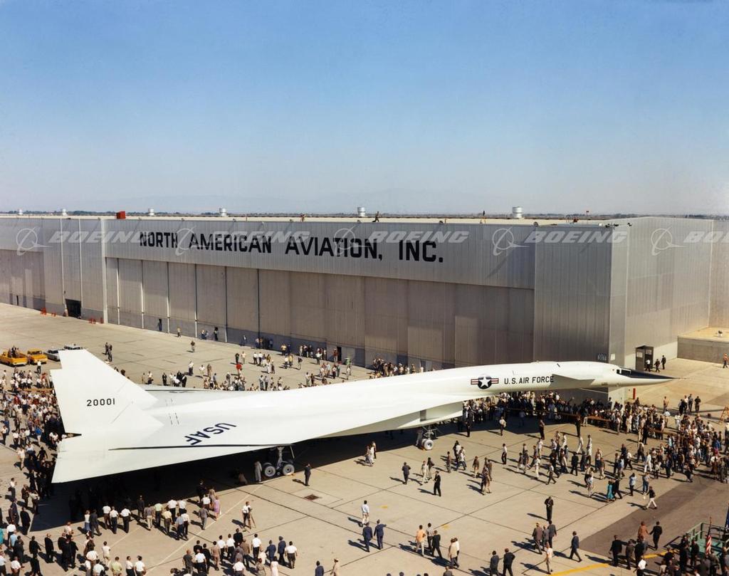 Boeing Images - XB-70 Valkyrie Rollout