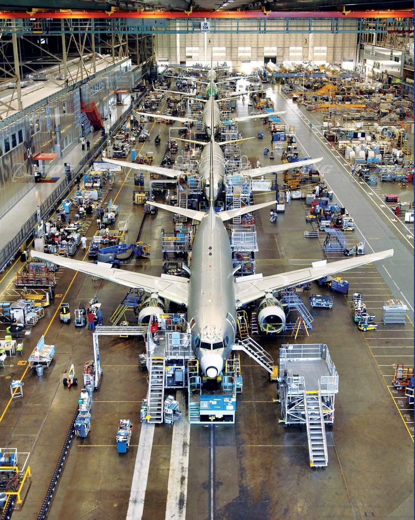 Boeing Images - 737 Next Generation Moving Line Manufacturing