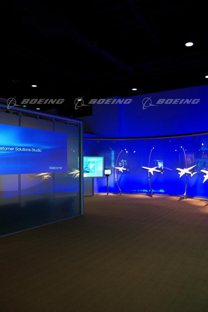 Boeing Images - Entrance to Solutions Studio at Boeing Customer ...