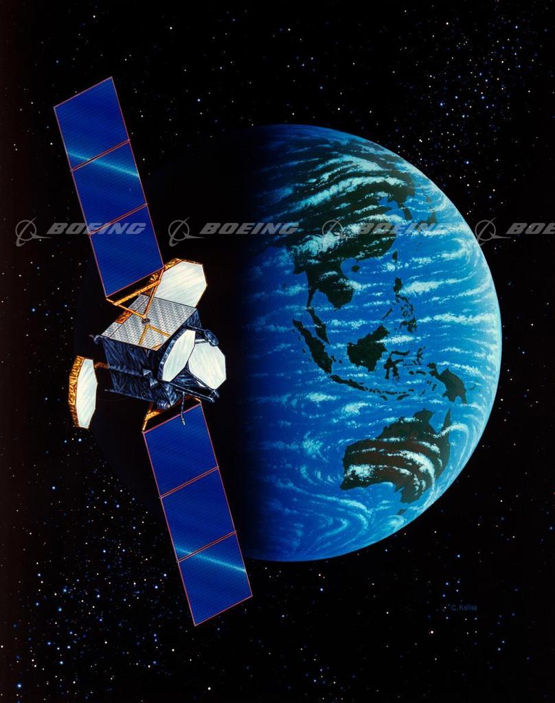 Boeing Images - 601, Palapa-C, Third Generation of Satellites for Indonesia