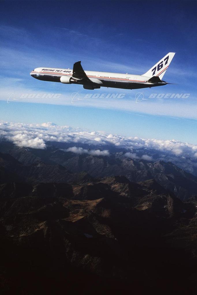 Boeing Images - 767-400ER First Flight